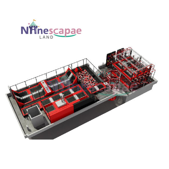 Commercial Trampoline Entertainment Center – NinescapeLand