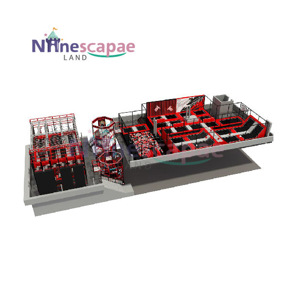 Commercial Trampoline Entertainment Center – NinescapeLand