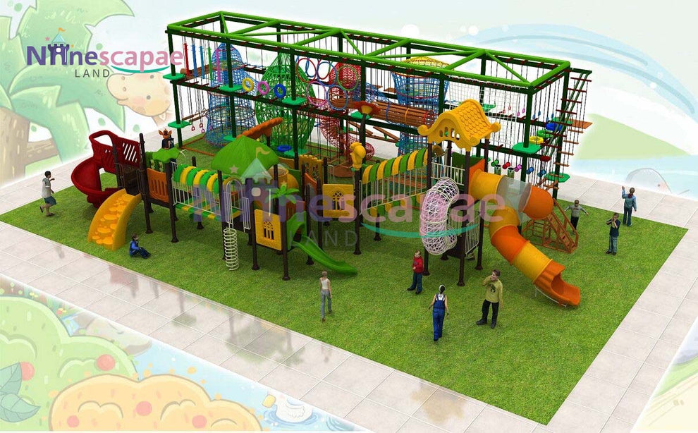 Adventure Indoor Ropes Course – NinescapeLand