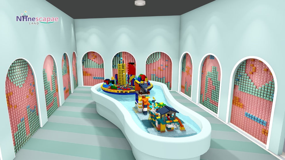 Ouverture d'une aire de jeux intérieure dans un centre commercial ...