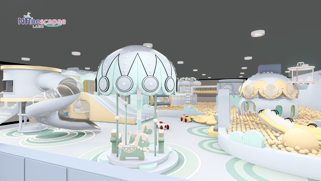 Large Indoor Entertainment Business District – NinescapeLand