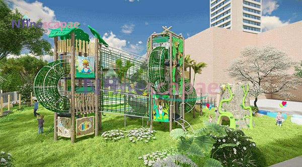 Preschool Outdoor Playground Equipment – NinescapeLand