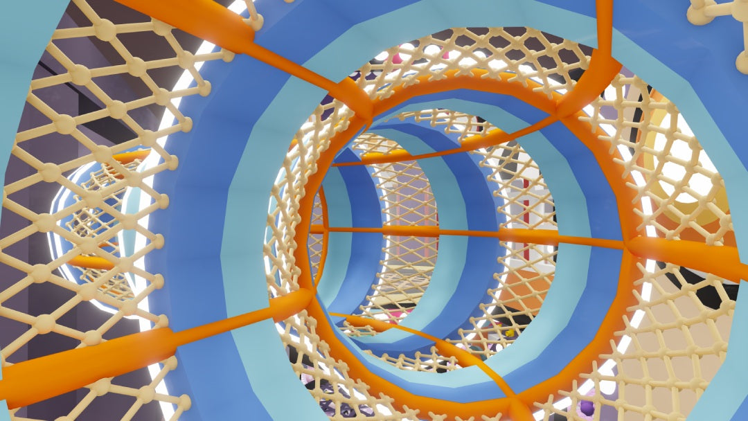 Small Indoor Playground With Rope Net – NinescapeLand